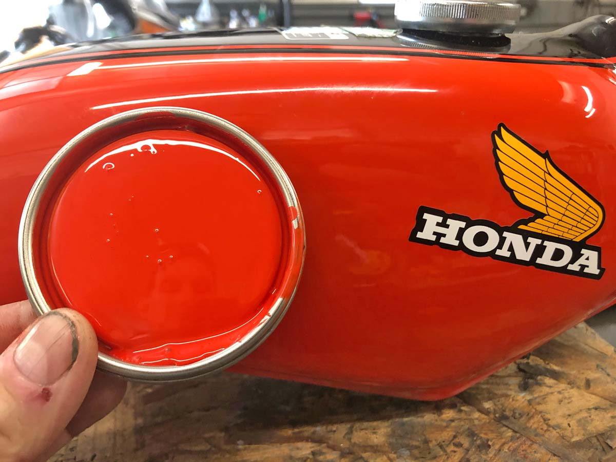 Honda Daytona Orange Motorcycle Paint – Motorcycle Symmetry