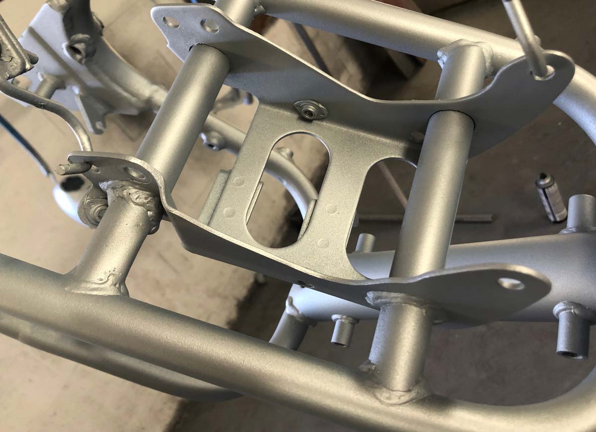 Honda Cloud Silver Paint – Motorcycle Symmetry